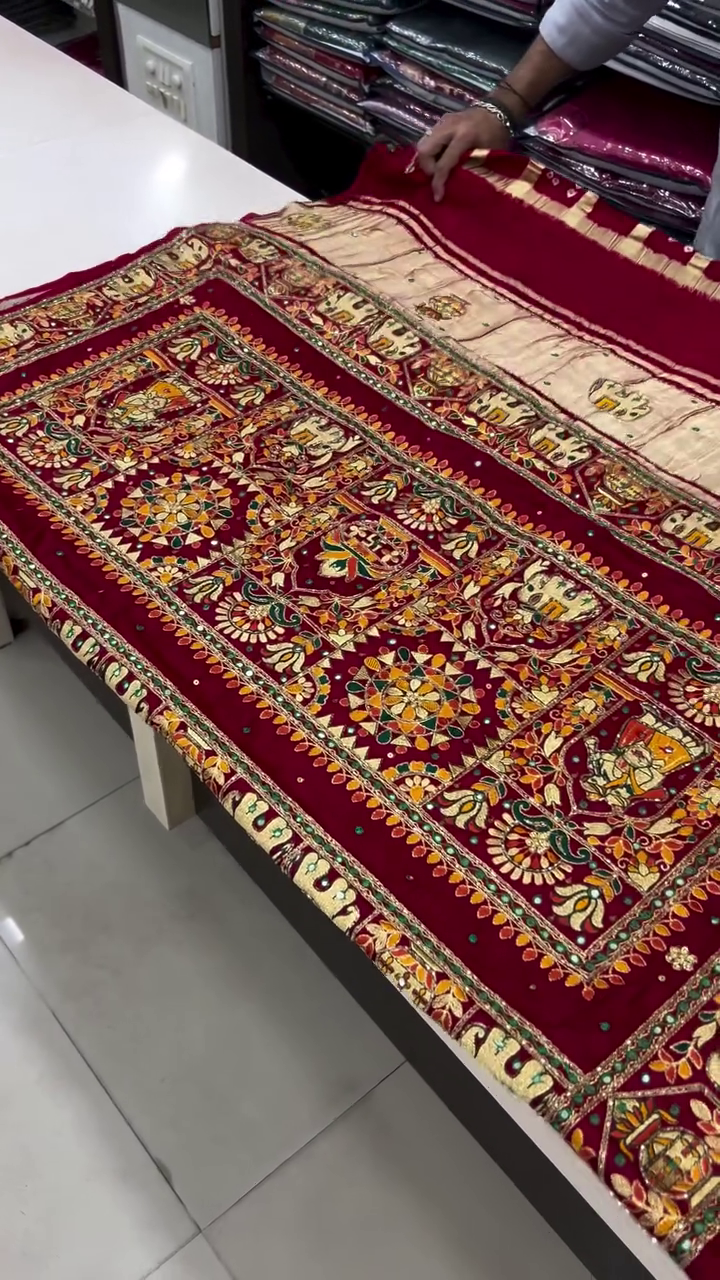 Traditional Gharchola Saree