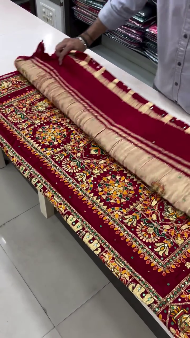 Traditional Gharchola Saree