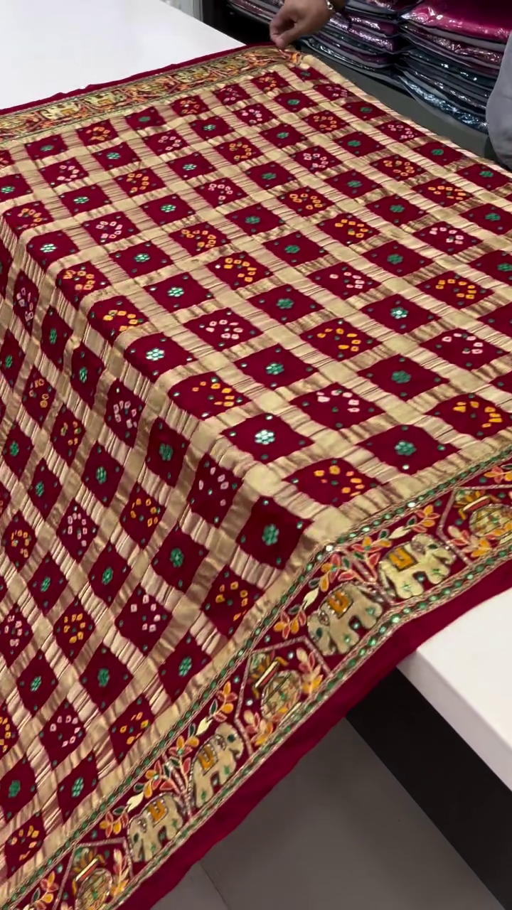 Traditional Gharchola Saree