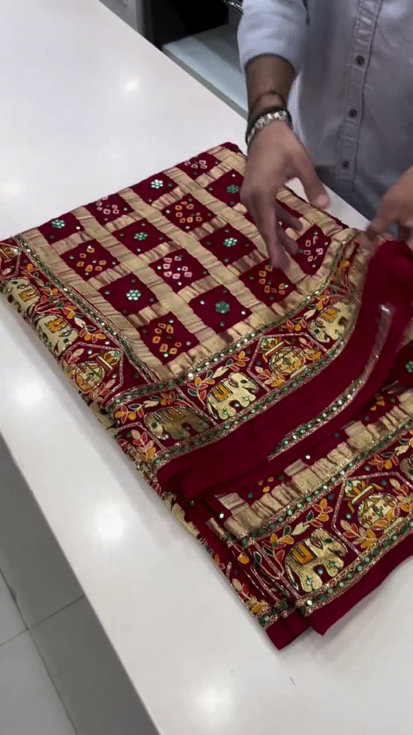 Traditional Gharchola Saree
